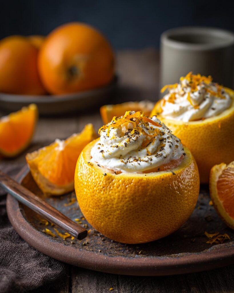 Blitzschnelle Gefüllte Orangen: 15 Min Genuss mit Sahnequark - Garden ...